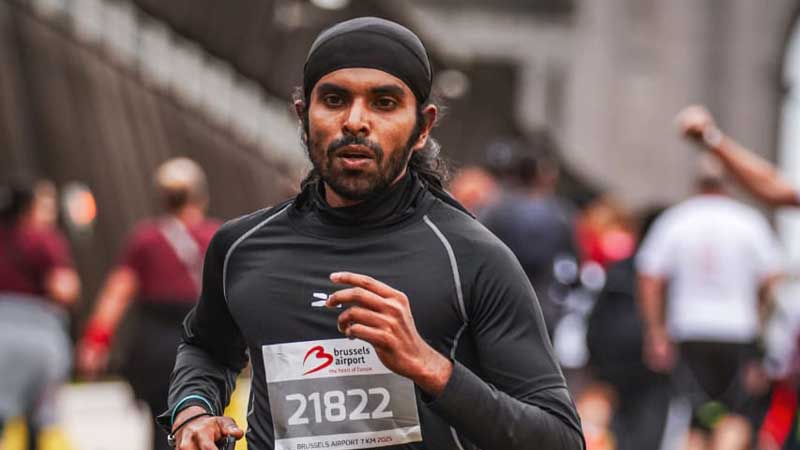 බෙල්ජිම් මැරතන් තරගයේ දී ශ්‍රී ලංකාවේ JOYSON JAFFRY දක්ෂතා අතරට ...